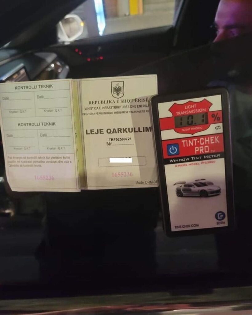 DPSHTRR i tërheq vëmendjen shoferëve, kujdes me errësimim e xhamave ...